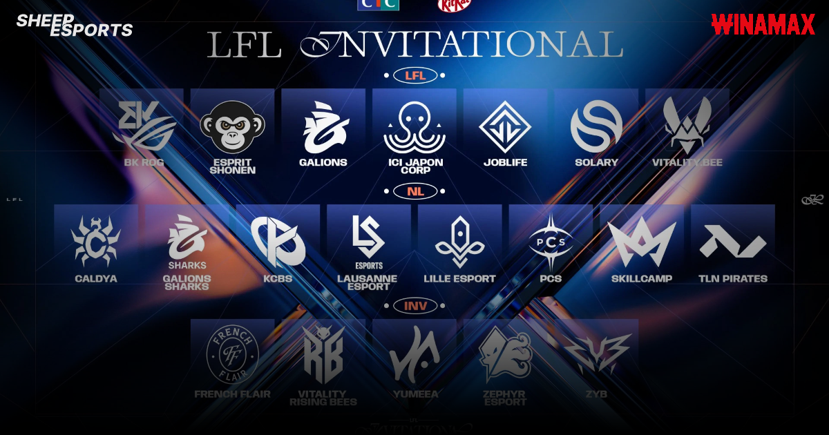 Sheep Esports - All LFL Invitational 2026 Teams & Rosters
