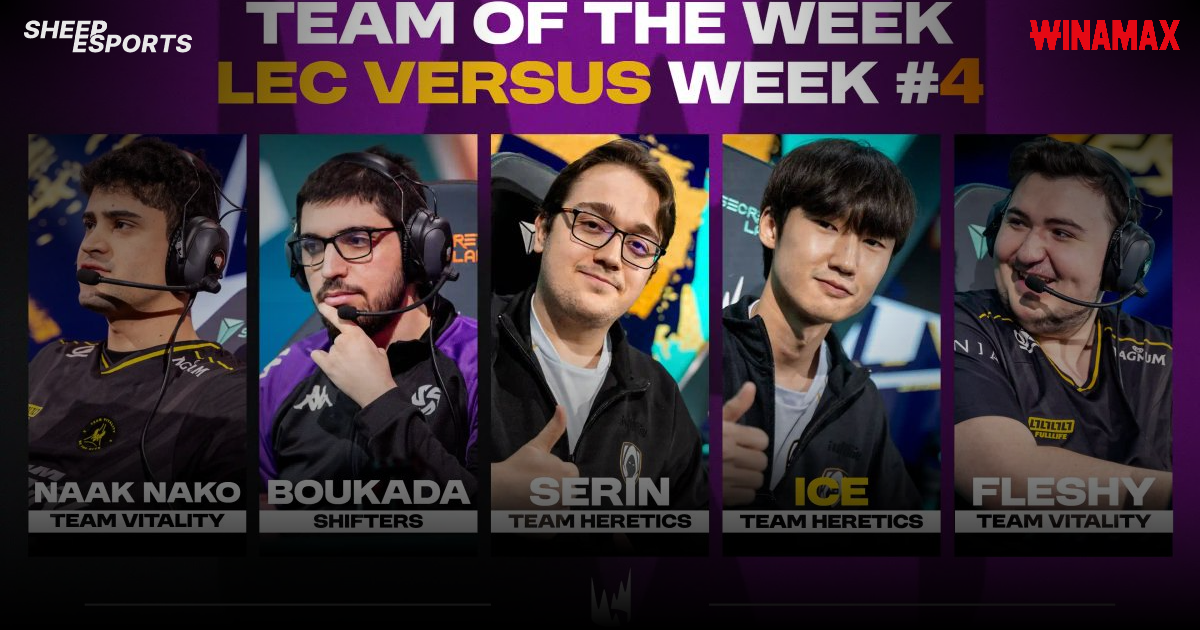 Sheep Esports - LEC Versus 2026: Team of the week 4