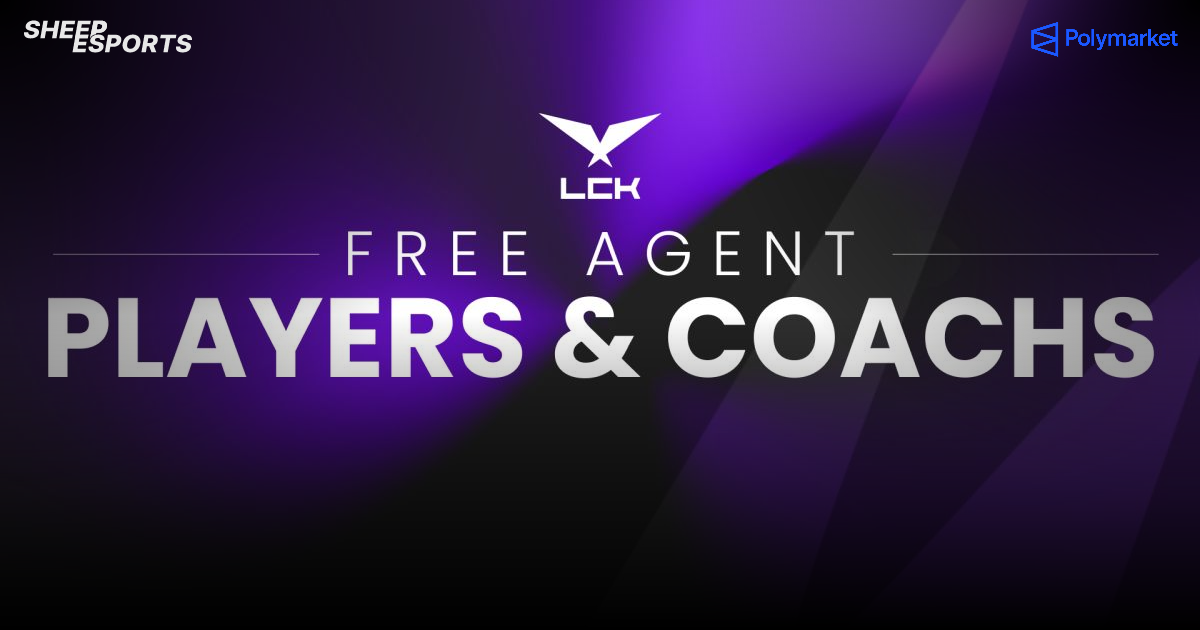 Sheep Esports - LoL: All LCK Free Agents Players and Coaches in ...