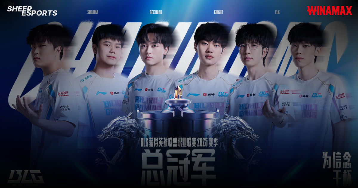 Sheep Esports - LoL - LPL: Bilibili Gaming are the LPL Split 3 champions