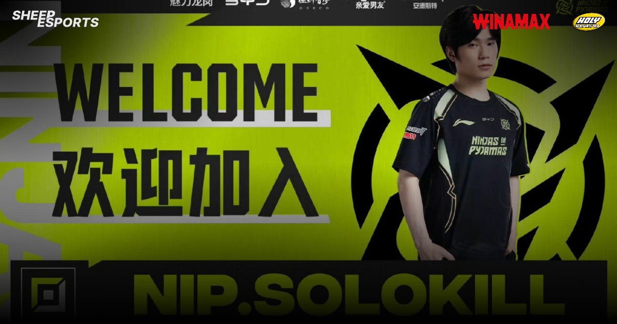 Sheep Esports - LoL: Ninjas in Pyjamas announce the signing of toplaner ...