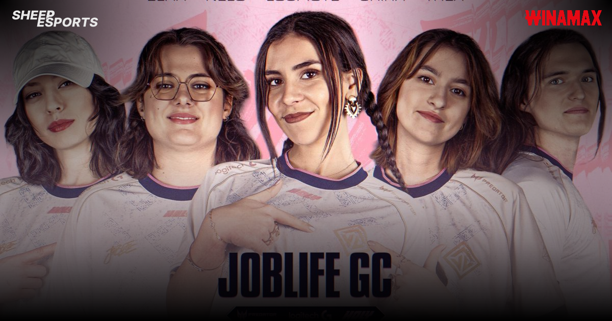Sheep Esports - Joblife sign Cristaux de Menthe Game Changers roster ...