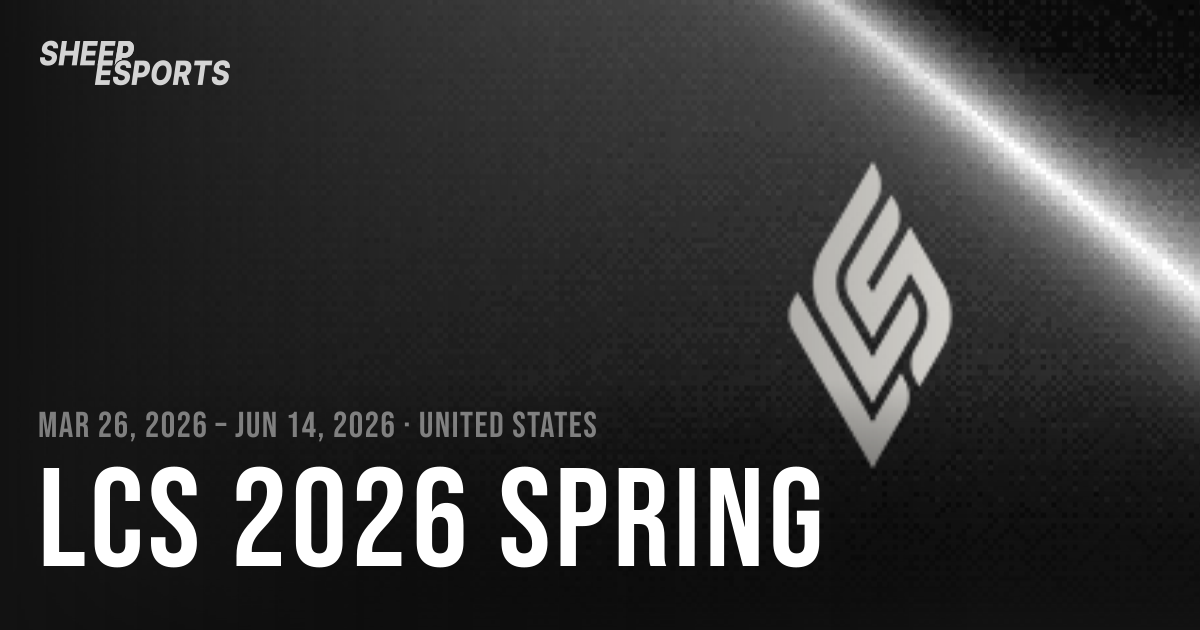 LCS 2026 Spring | Sheep Esports