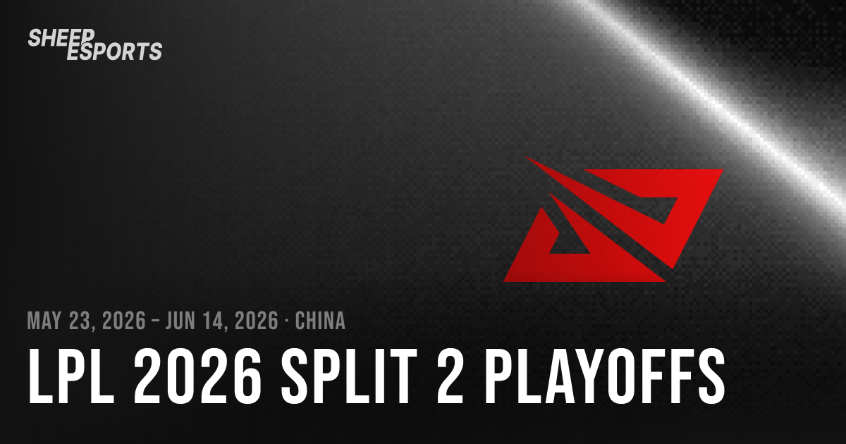 LPL 2026 Split 2 Playoffs | Sheep Esports