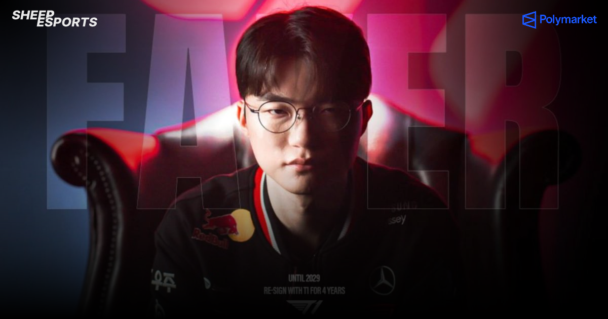 Sheep Esports - LoL: Faker extends with T1 until 2029