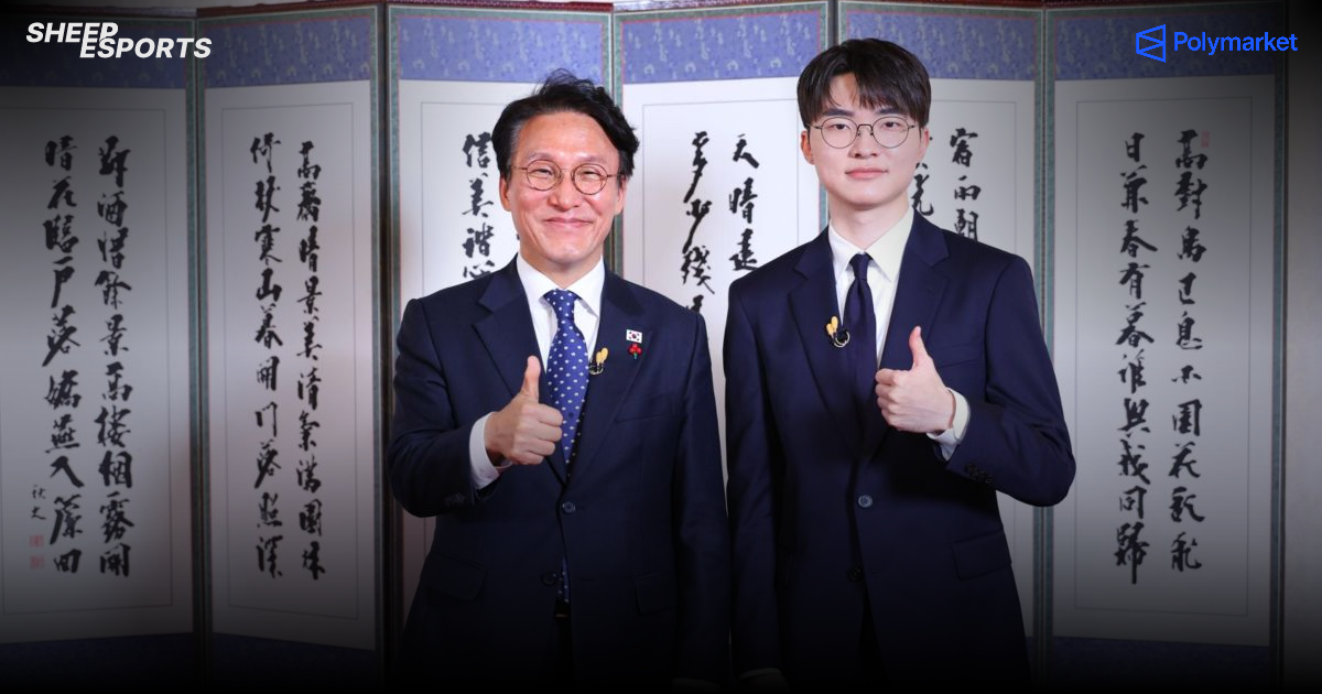Sheep Esports - LoL: Faker meets Prime Minister Kim Min-seok to discuss ...