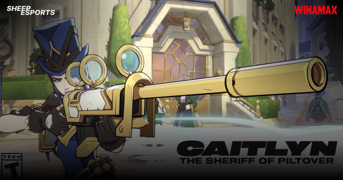 Sheep Esports - Caitlyn joins 2XKO roster for Season 1 launch