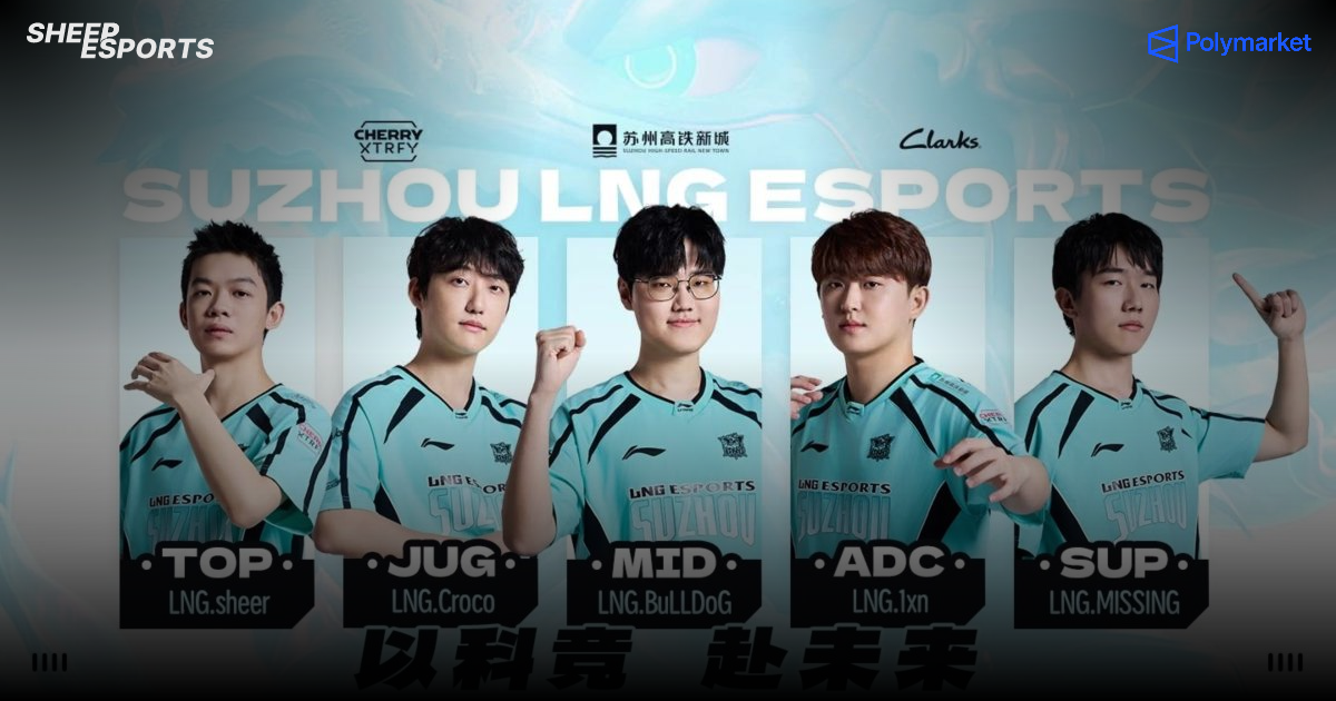 Sheep Esports - LNG Esports completed 2026 LPL Roster