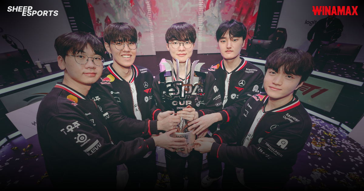 Sheep Esports - LoL: T1 claimed their first-ever KeSPA Cup after ...